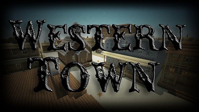 Western Town Minecraft Map