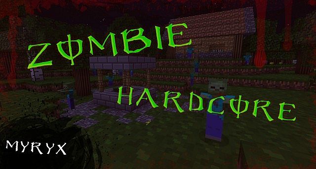 Zombie Hardcore Minecraft Map