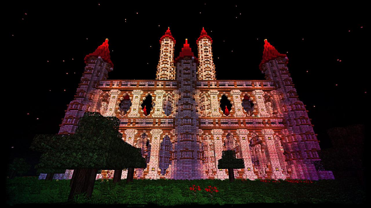 Huge Medieval Castle Minecraft Map