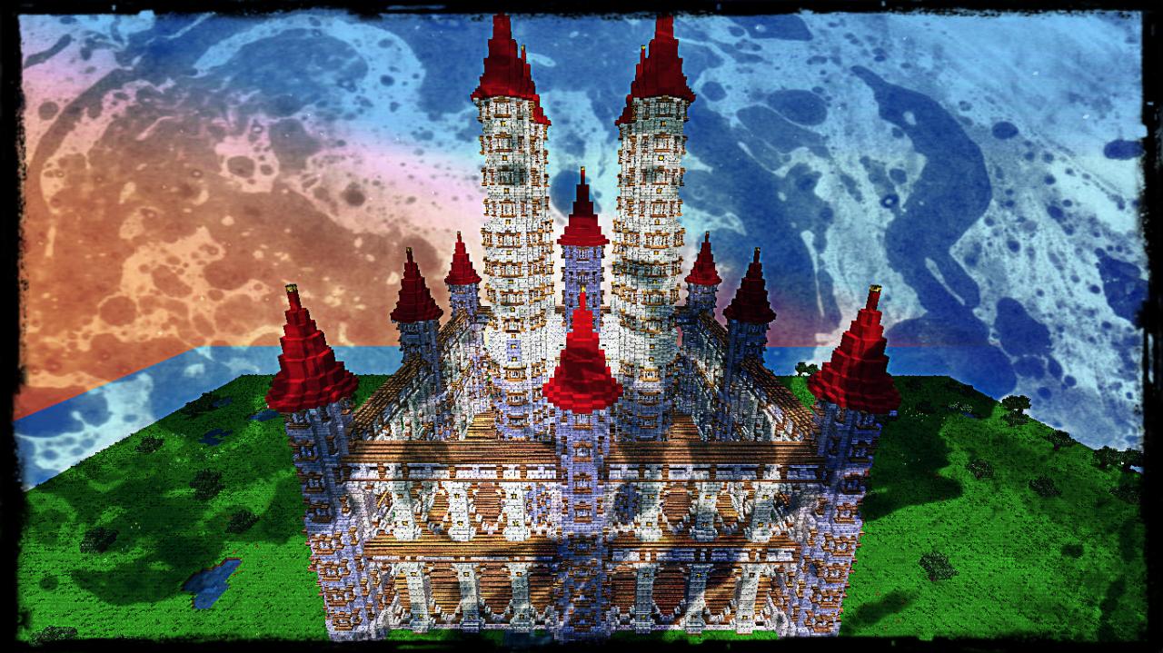 Huge Medieval Castle Minecraft Map