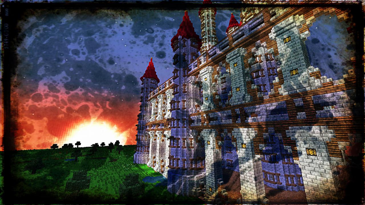 Huge Medieval Castle Minecraft Map