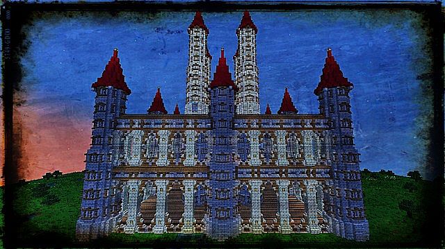 Huge Medieval Castle Minecraft Map