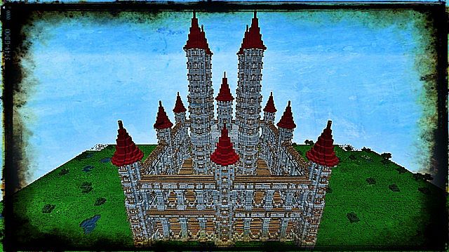 Huge Medieval Castle Minecraft Map