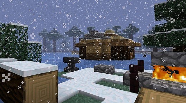 Cozy Cold -1.4.7- Minecraft Map