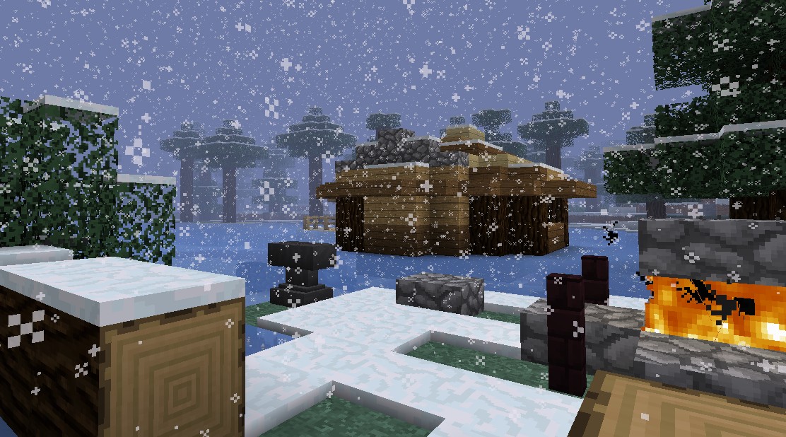 Cozy Cold -1.4.7- Minecraft Map
