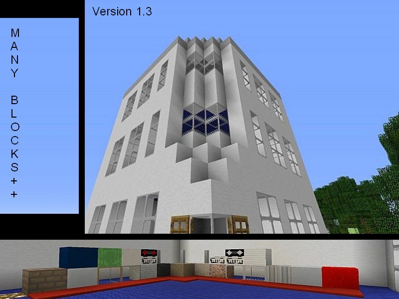 ManyBlocks++ V1.3 [FORGE][Handmade!!] Minecraft Mod