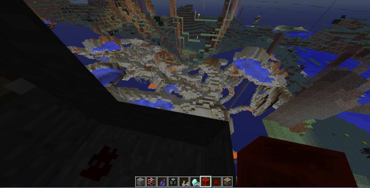 ClearField and Caving Block(Modloader not needed) Minecraft Mod