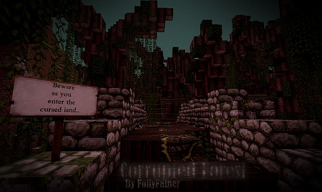 Corrupted Forest Nether Entrance [Sleepy Hollow Inspired] Minecraft Map