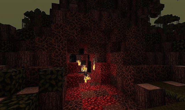 Corrupted Forest Nether Entrance [Sleepy Hollow Inspired] Minecraft Map