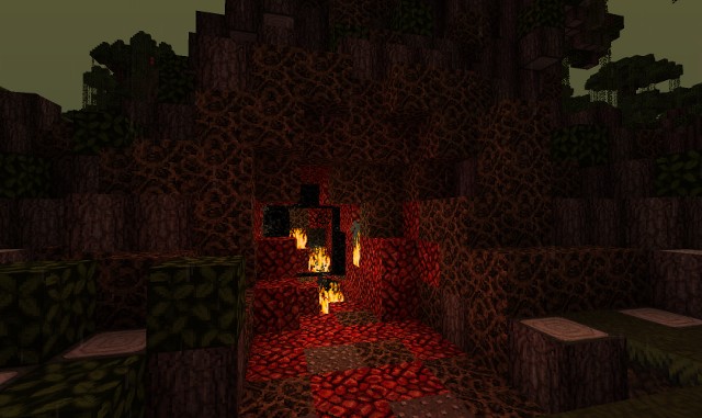 Corrupted Forest Nether Entrance [Sleepy Hollow Inspired] Minecraft Map