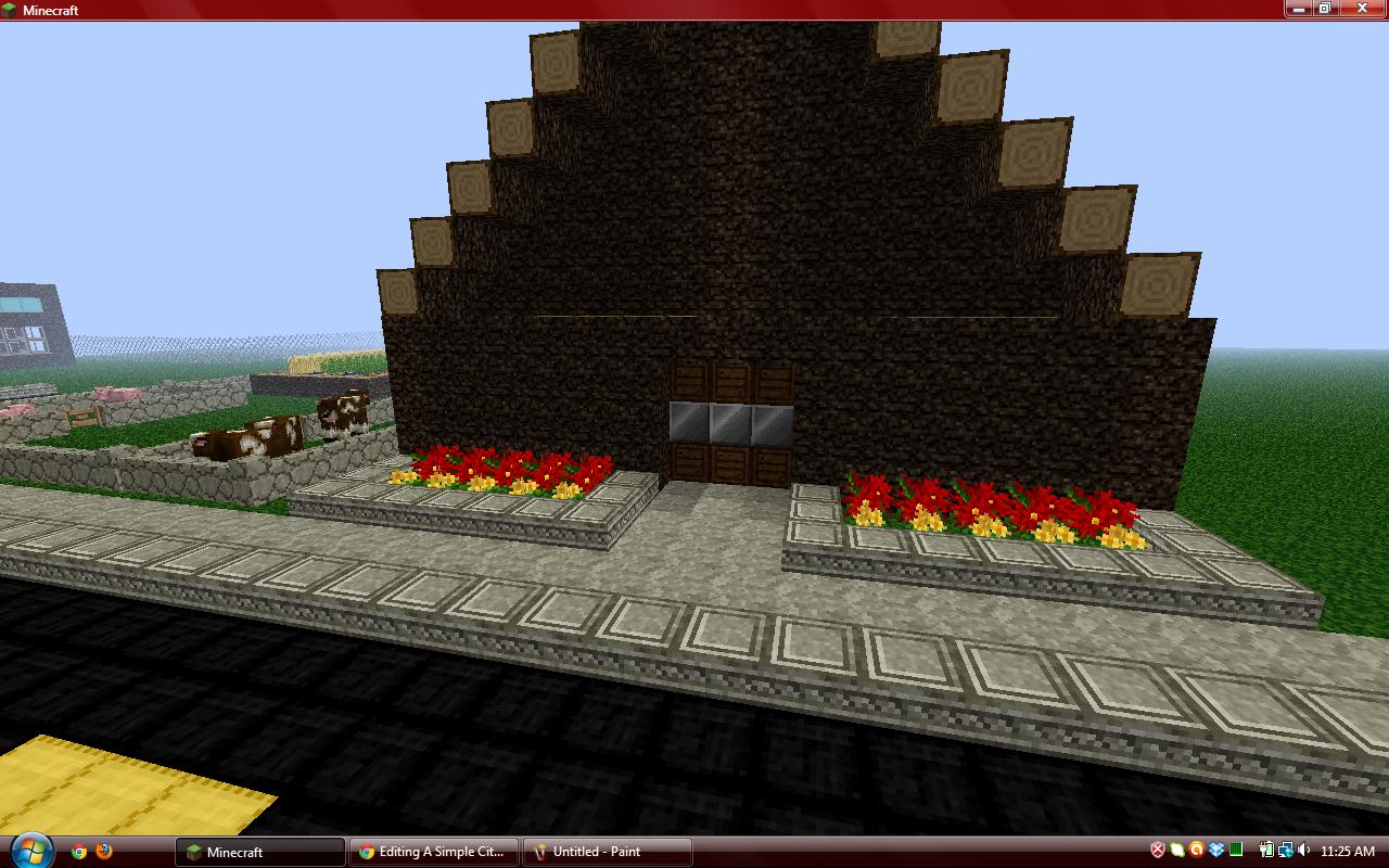 A Simple City Minecraft Map