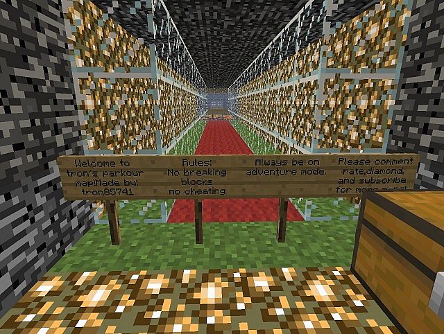 Parkour map part 1 Minecraft Map