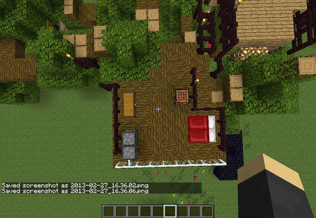 tree house Minecraft Map