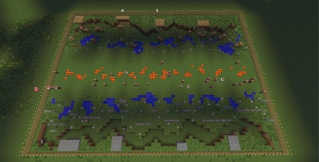 World War 1 Trench Warfare PVP Arena Minecraft Map