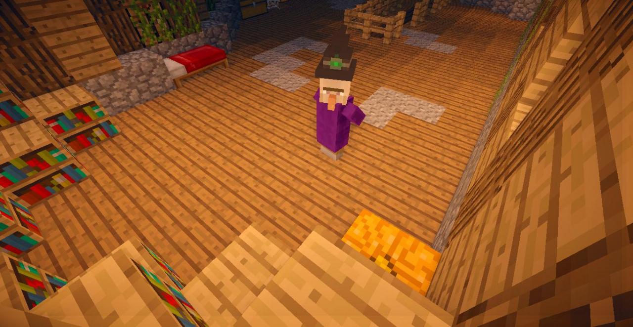 Witcher's house Minecraft Map