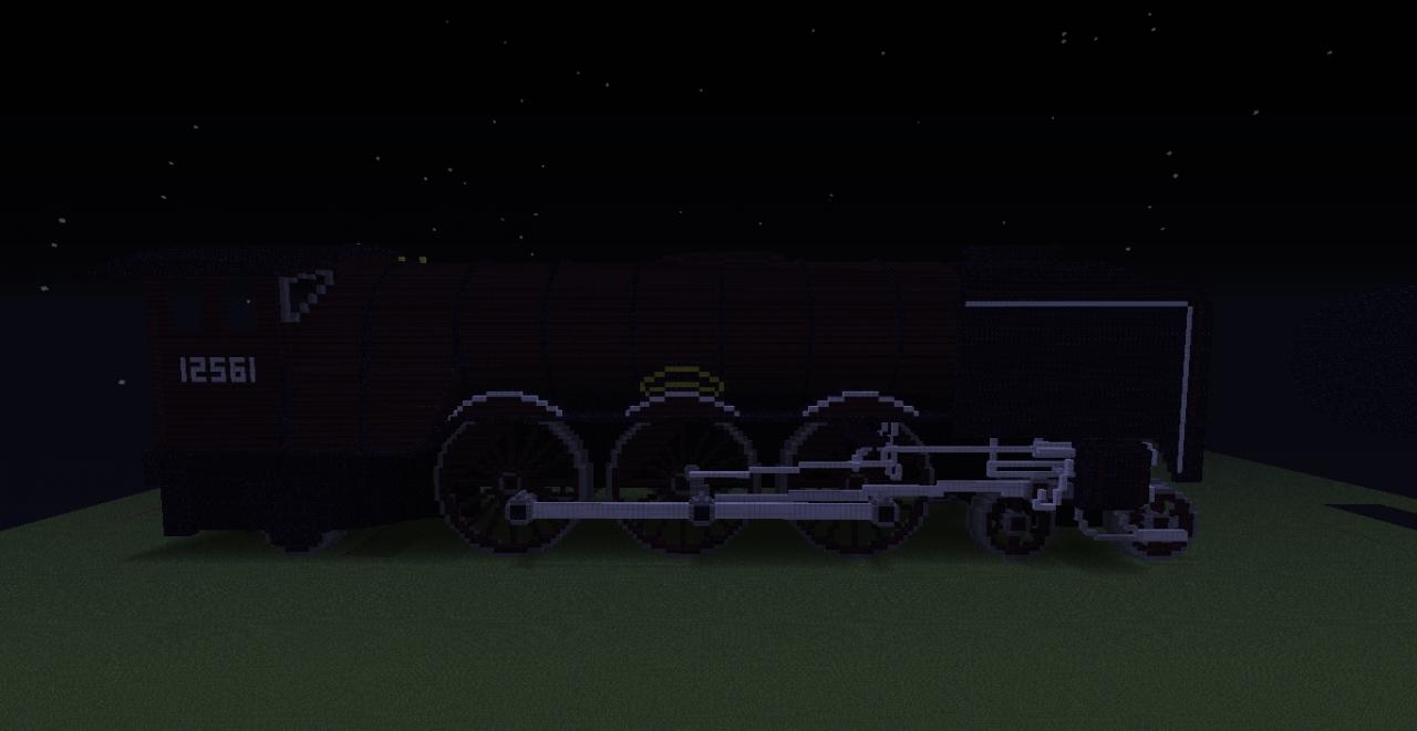 Steam locomotive Minecraft Project