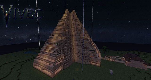 ~Vivec~(Custom Terrain) Temple Theme Minecraft Map