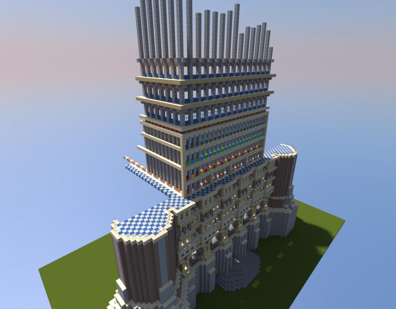 A Tall House Minecraft Map