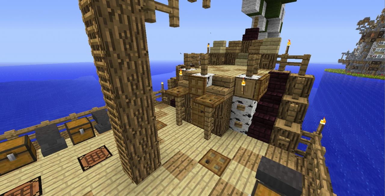 Sailing Ship - The Nauticalia Minecraft Map