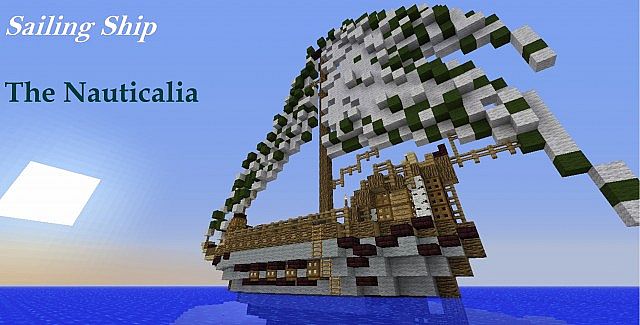 Sailing Ship - The Nauticalia Minecraft Map