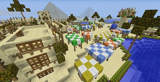 Minecraft Sand City - 'Luxia' Minecraft Map