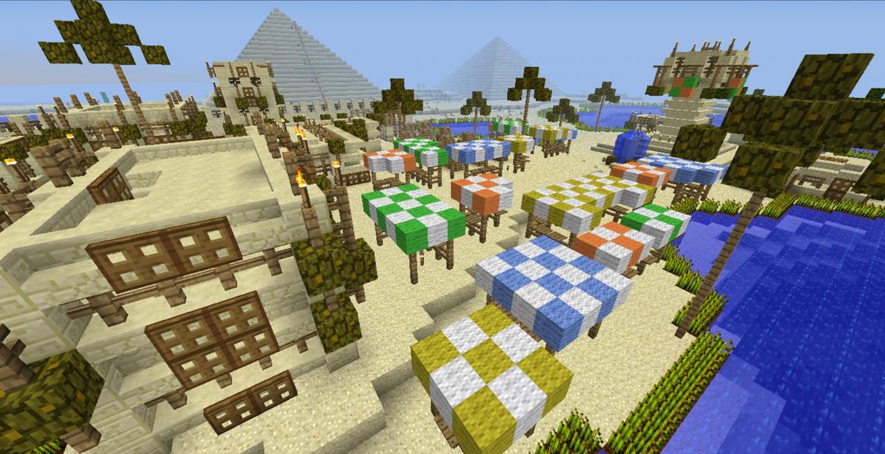 Minecraft Sand City - 'Luxia' Minecraft Map