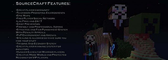 SourceCraft Minecraft Server