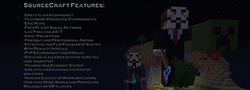 SourceCraft Minecraft Server