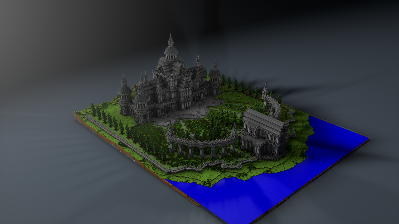 Royal Palace -The Garden Of The King Minecraft Map