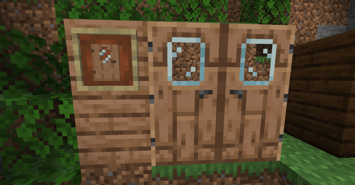 Glass Doors Minecraft Texture Pack