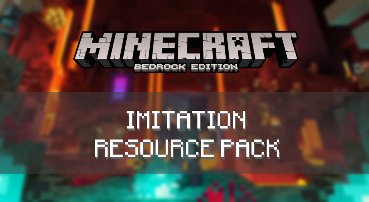 [MINI UPDATE Feat. WoofDoggensten] Bedrock Edition Imitation Pack (Read ...
