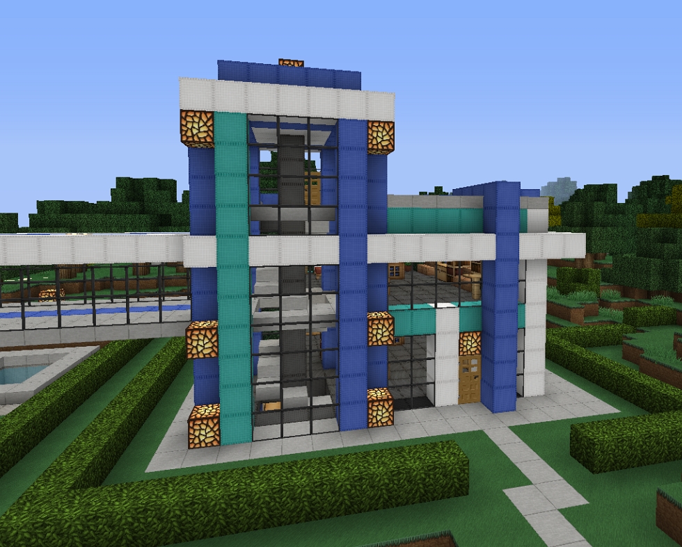 Small-medium house with mine entrance Minecraft Map