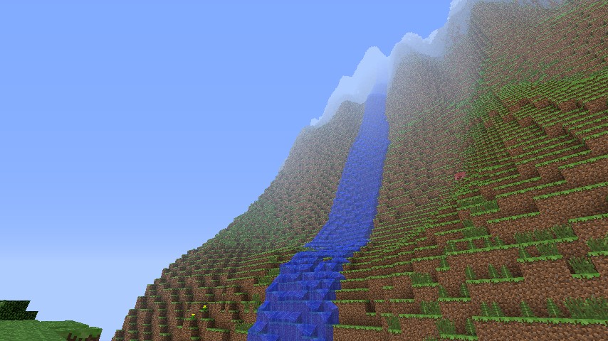 mountain terrain Minecraft Map