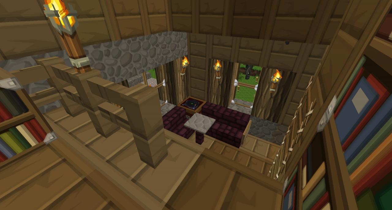 Pimping villager houses Minecraft Map