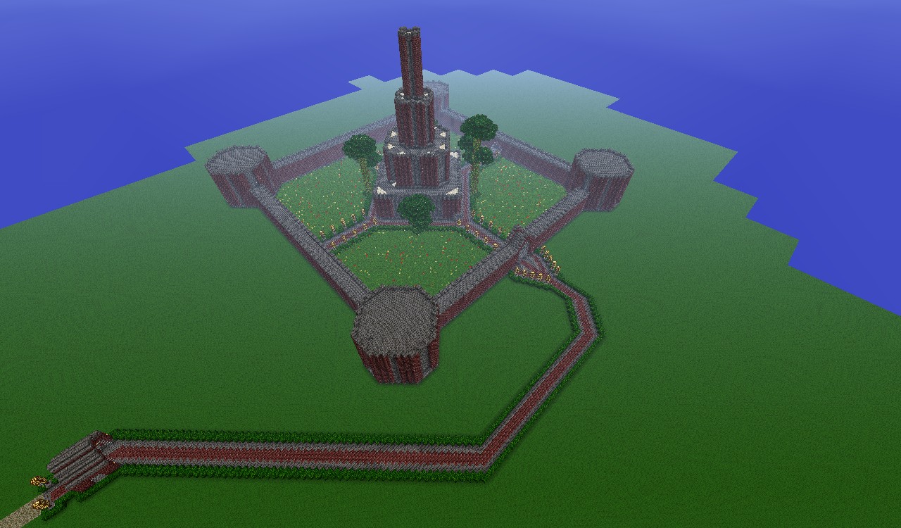 Netherrack Keep Minecraft Map
