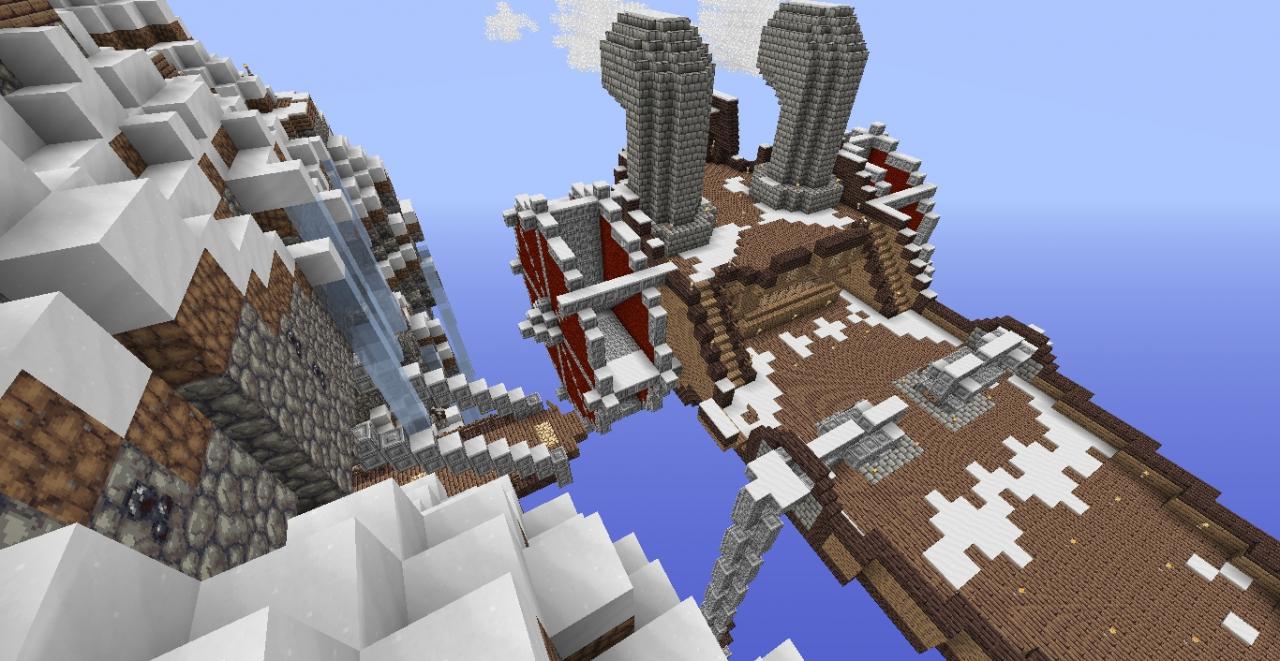 Flying Transportation Ferry Minecraft Map