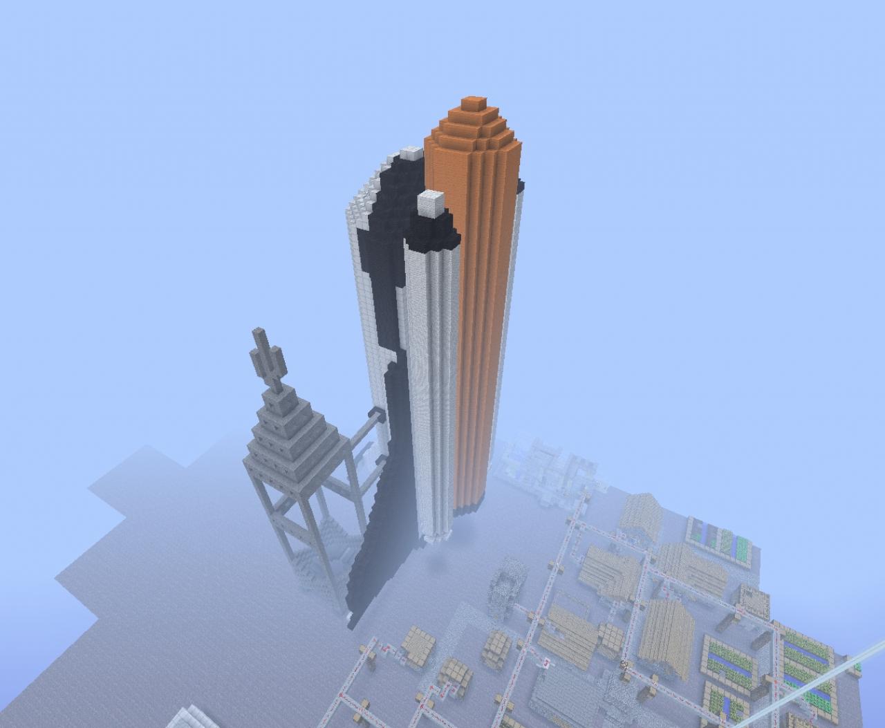 Moon base Town Minecraft Map