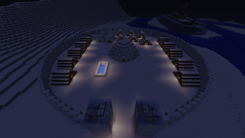 Avatar Harbor Town & Southern Watertribe Minecraft Map