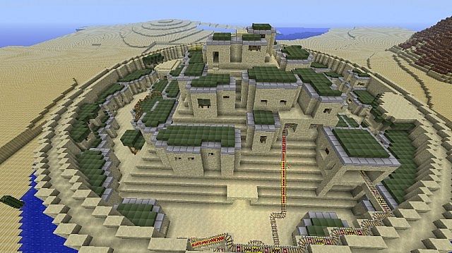Avatar Omashu Minecraft Map