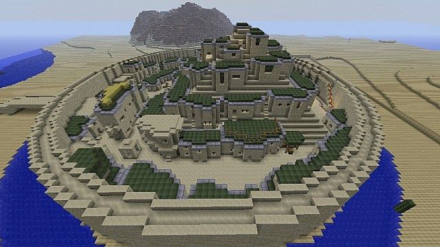 Avatar Omashu Minecraft Map