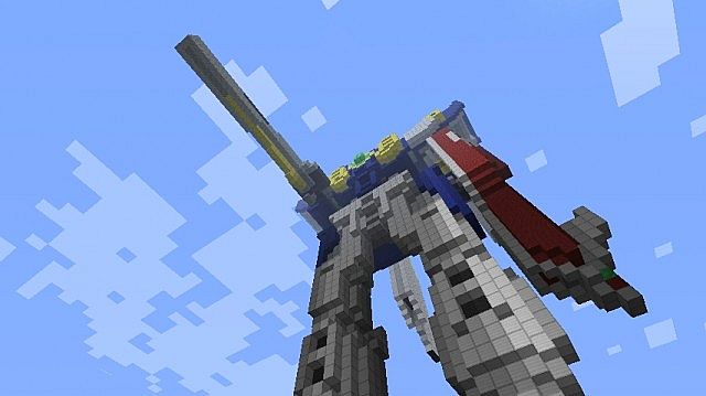 Wing Gundam Minecraft Map
