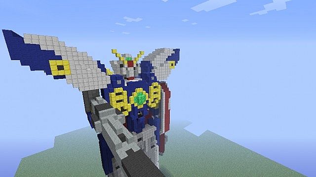 Wing Gundam Minecraft Map