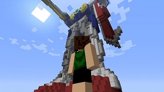 Wing Gundam Minecraft Map