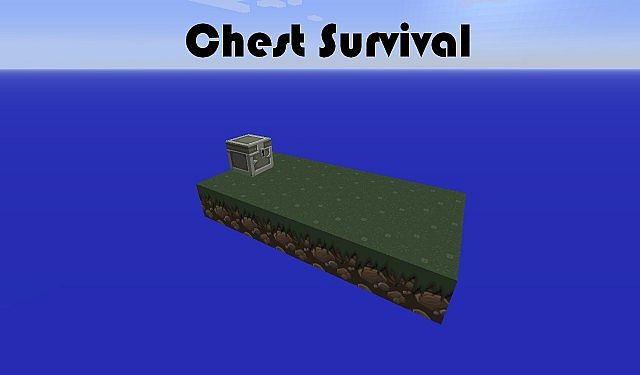 Chest survival [hard] Minecraft Map