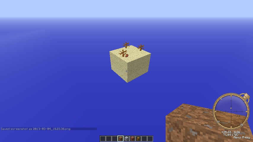 2 Square Survival Minecraft Map