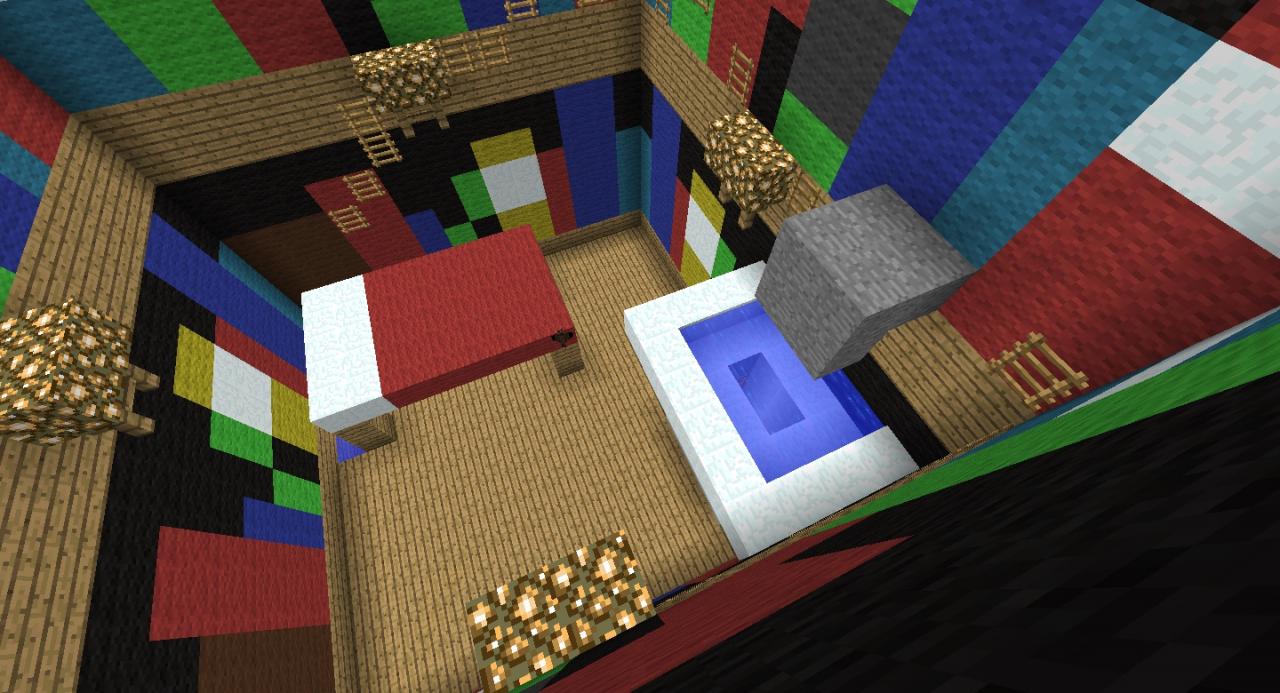 BOOKSHELF HOUSE!! Minecraft Map