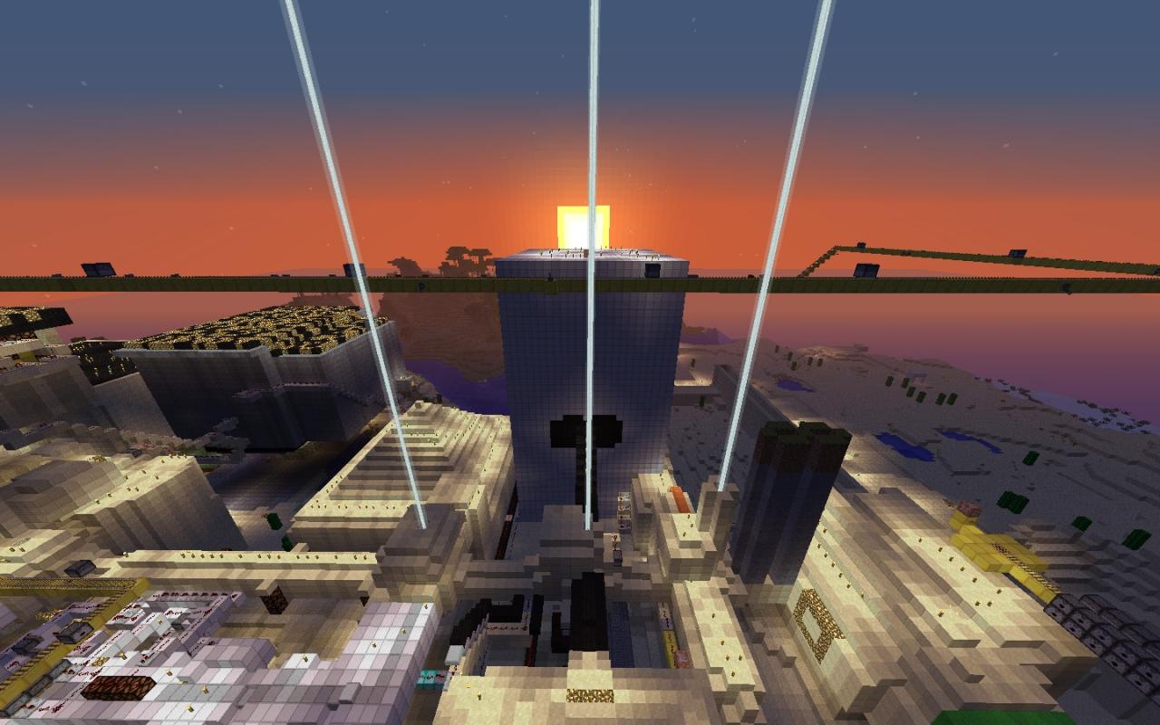 Post Apocalyptic Center Adventure Map Minecraft Map