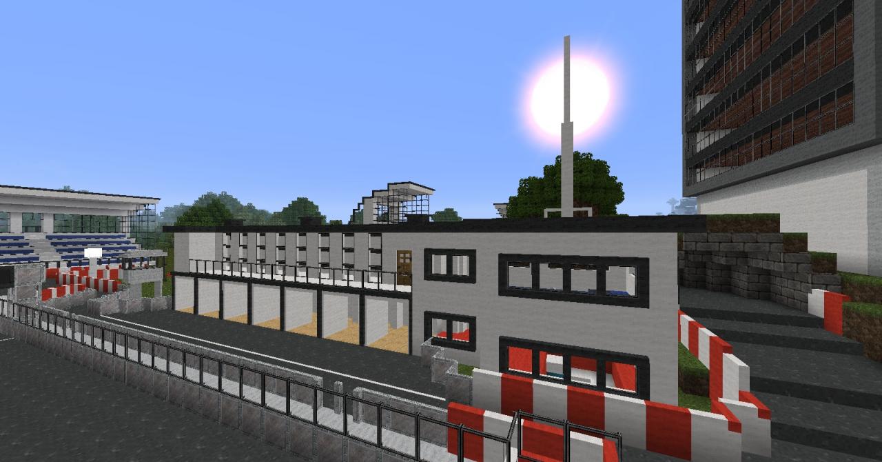 Green Valley Raceway Minecraft Map