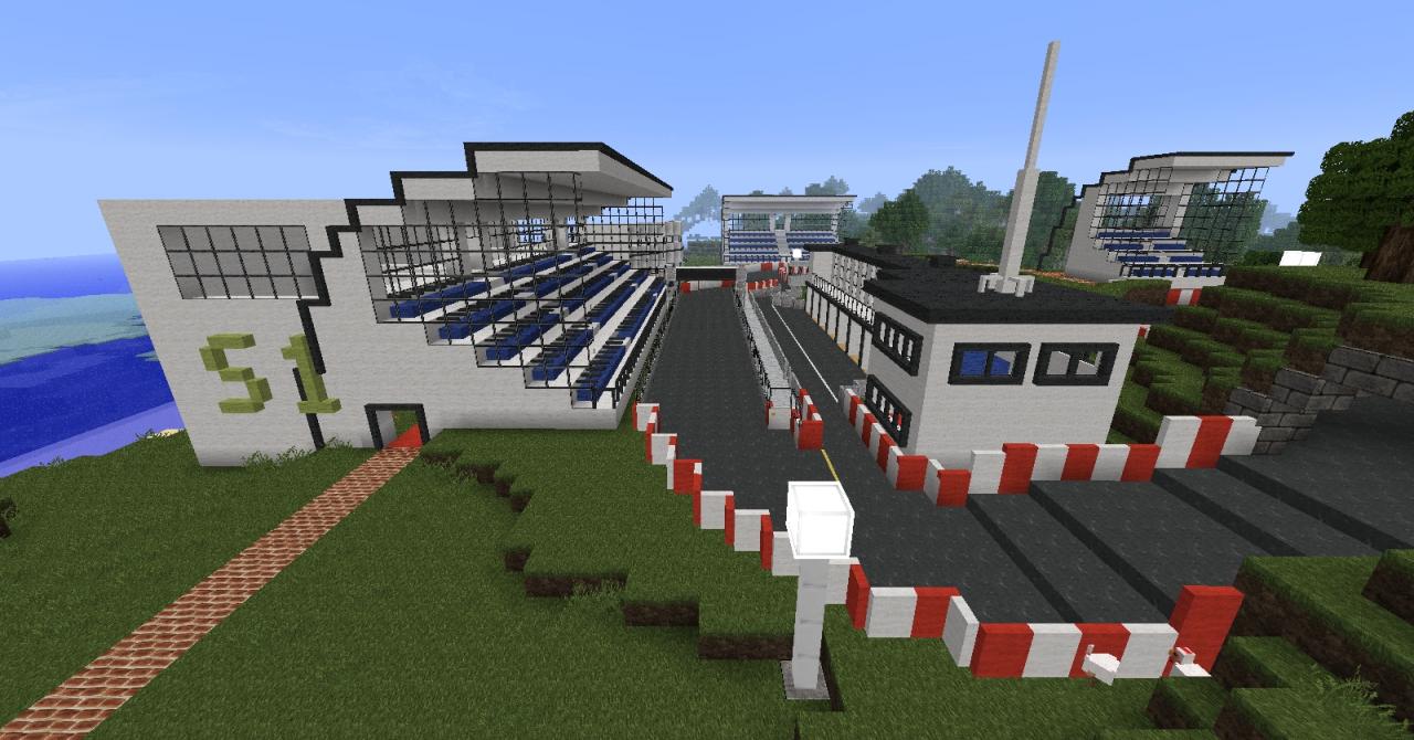 Green Valley Raceway Minecraft Map