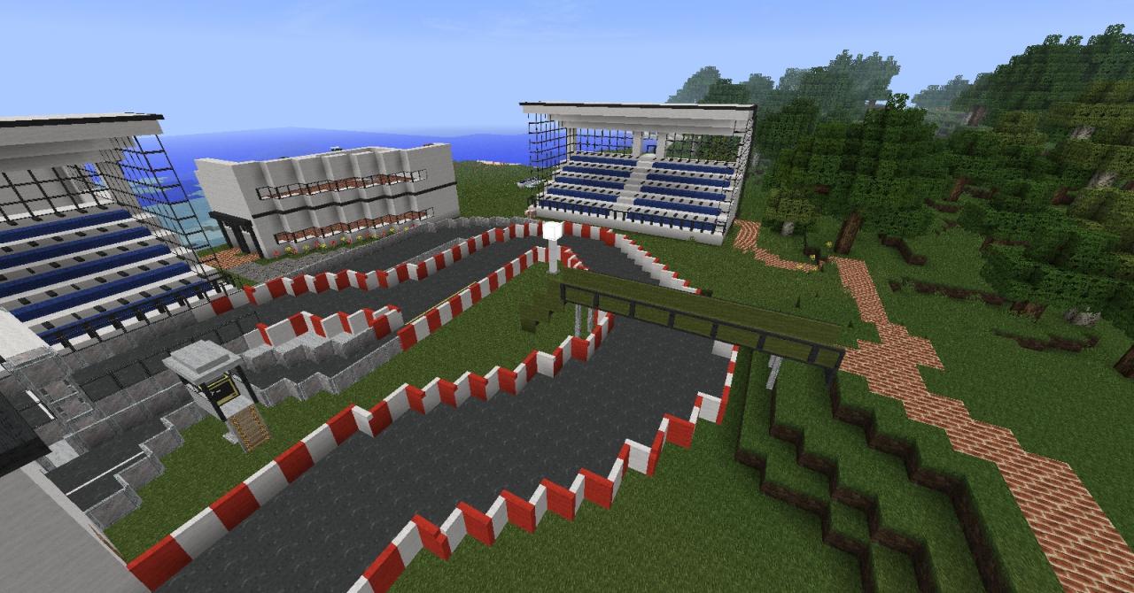 Green Valley Raceway Minecraft Map